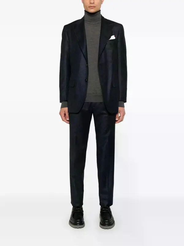 Kiton Checkered Suit