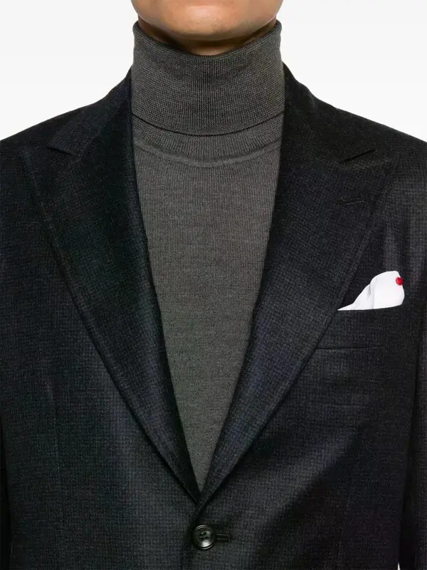 Kiton Checkered Suit