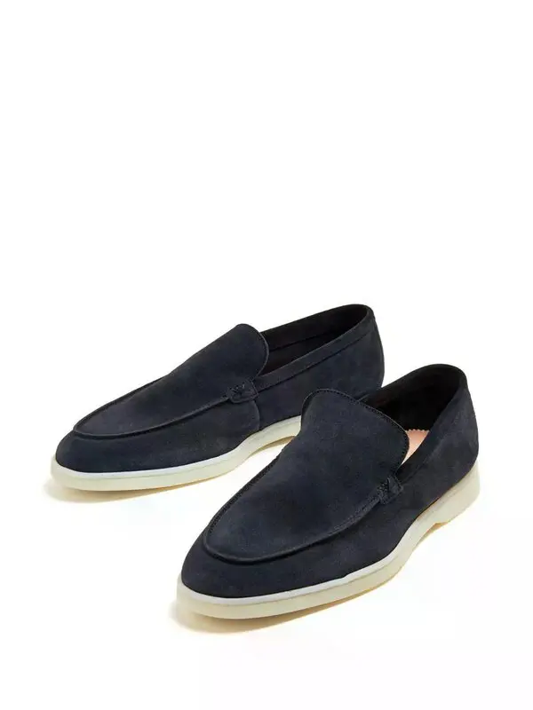 FORSA Alex Suede Loafers - Blue