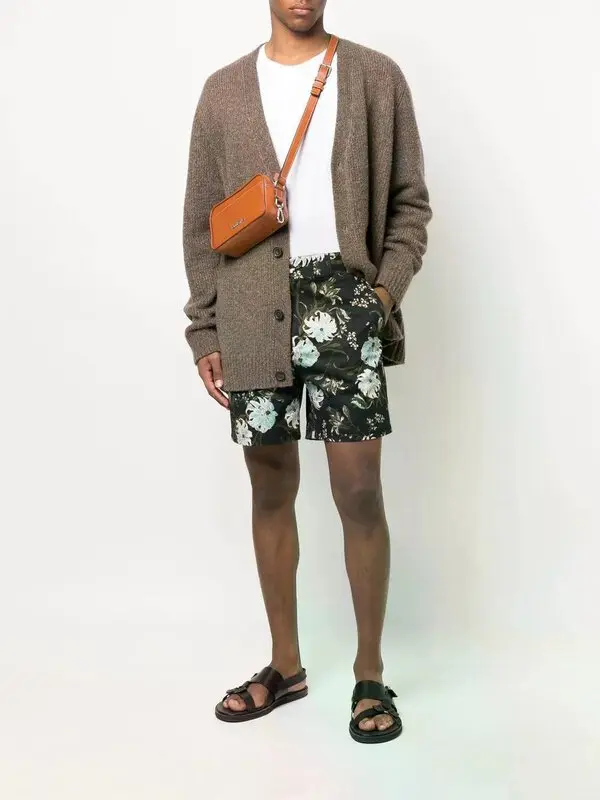 Erdem Floral Print Chino Shorts