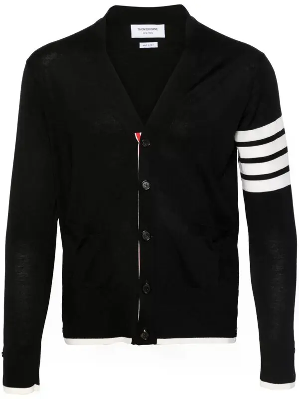 Thom Browne 4-bar Wool Cardigan