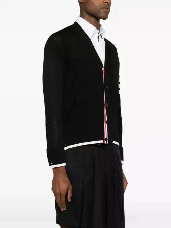 Thom Browne 4-bar Wool Cardigan