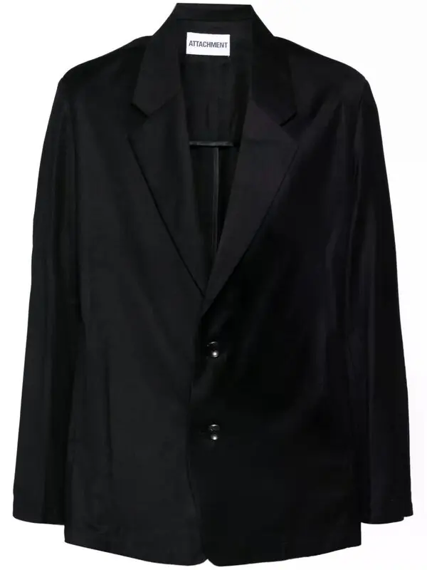 Attachment Single-breasted Blazer