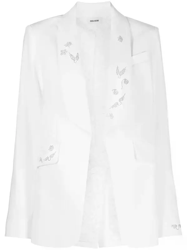Zadig&Voltaire Rhinestone-embellished Blazer