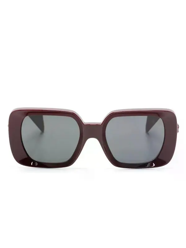 Versace Medusa Plaque Sunglasses - Red