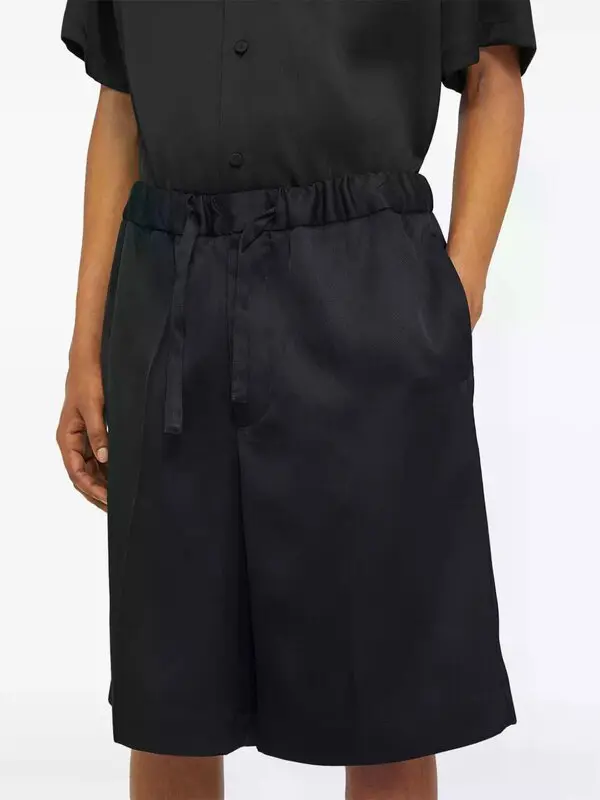 JIL SANDER Drawstring-waist Shorts