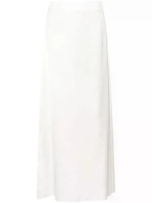 Peserico Satin Maxi Skirt