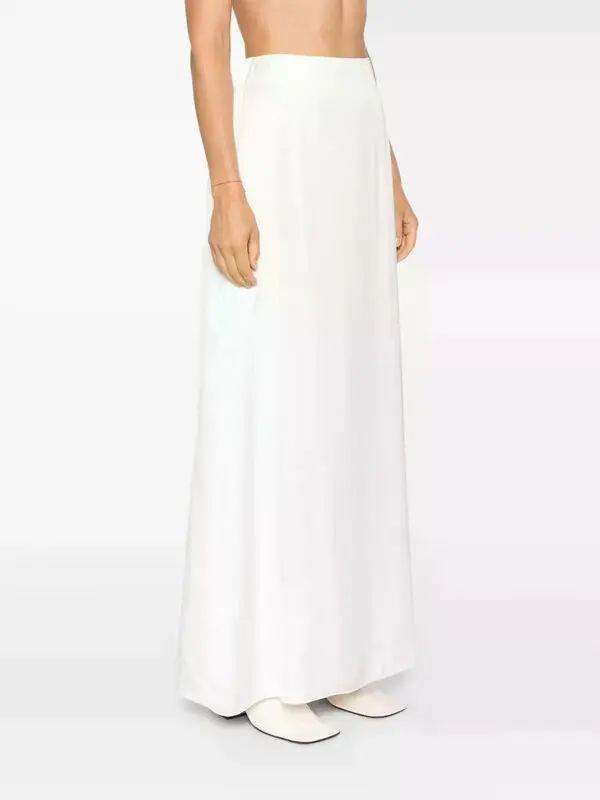 Peserico Satin Maxi Skirt