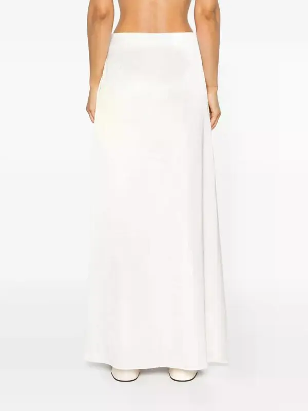 Peserico Satin Maxi Skirt