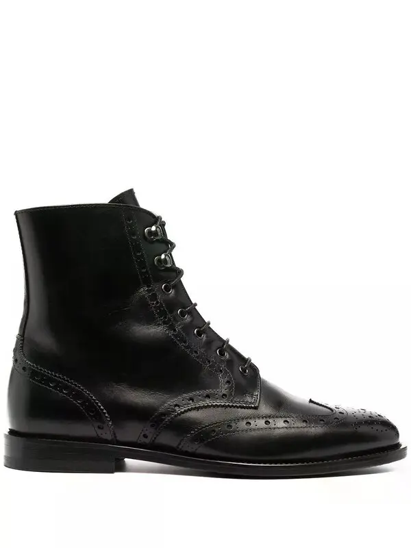 SCAROSSO Stefania Ankle Boots - Black