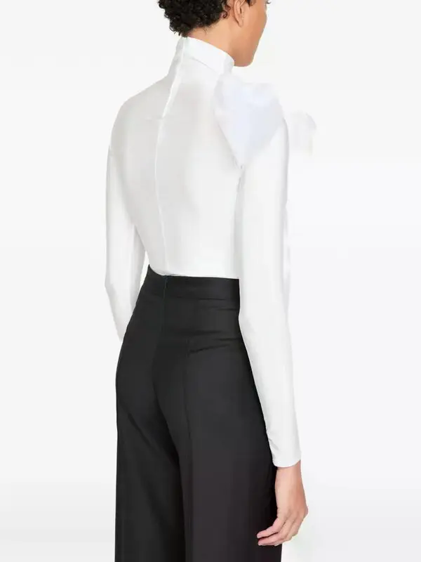 ATU BODY COUTURE Bow-detail Blouse - White