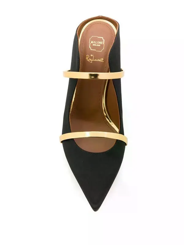 MALONE SOULIERS Maureen Leather Pumps - Black