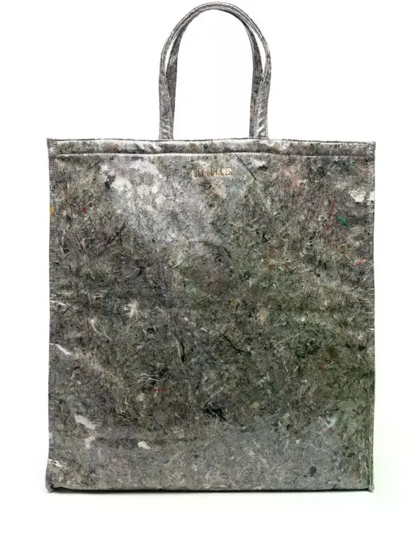 UMA WANG Felted-texture Tote Bag - Green