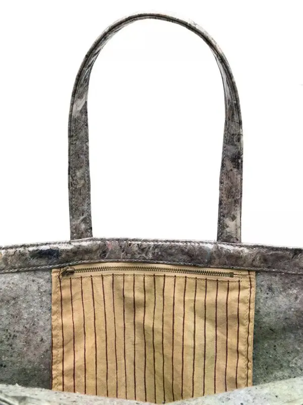 UMA WANG Felted-texture Tote Bag - Green