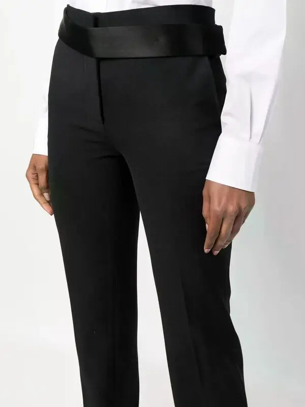 Stella McCartney Satin-waistband Detail Trousers