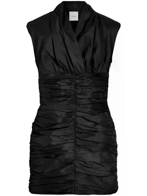 PATOU Open-back Mini Dress - Black
