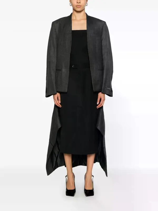 BETTTER Waist-tab Pencil Skirt