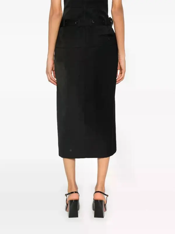 BETTTER Waist-tab Pencil Skirt