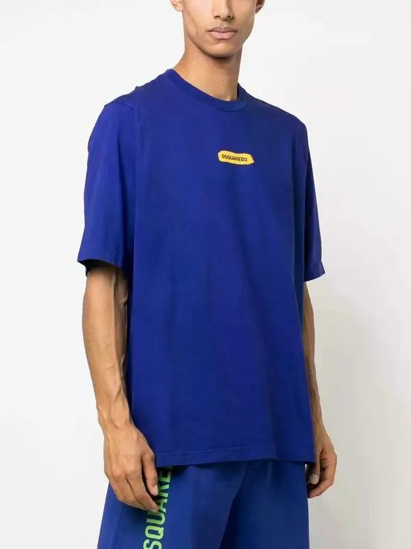 Dsquared2 Logo-stamp Cottont-shirt