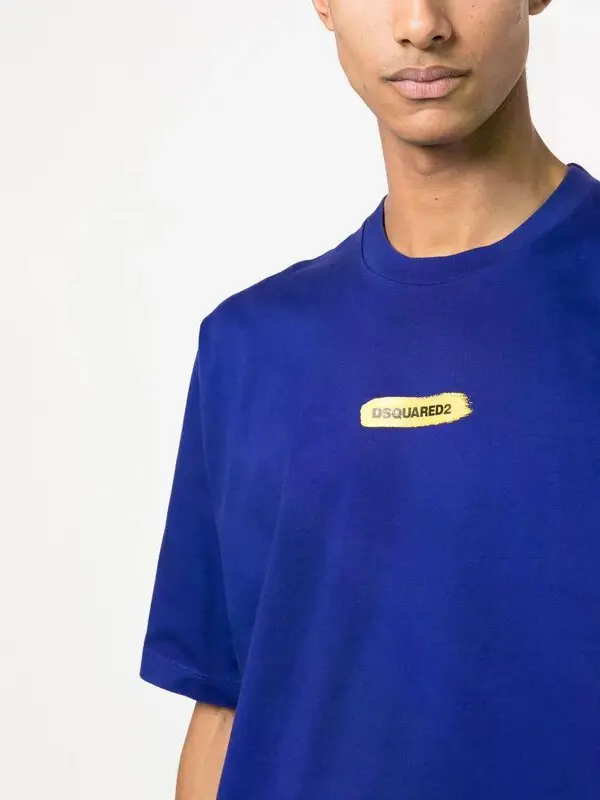 Dsquared2 Logo-stamp Cottont-shirt