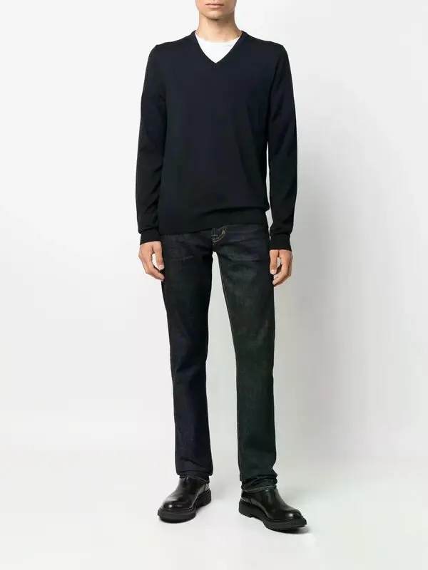 Hugo V-neck Long-sleeve Jumper