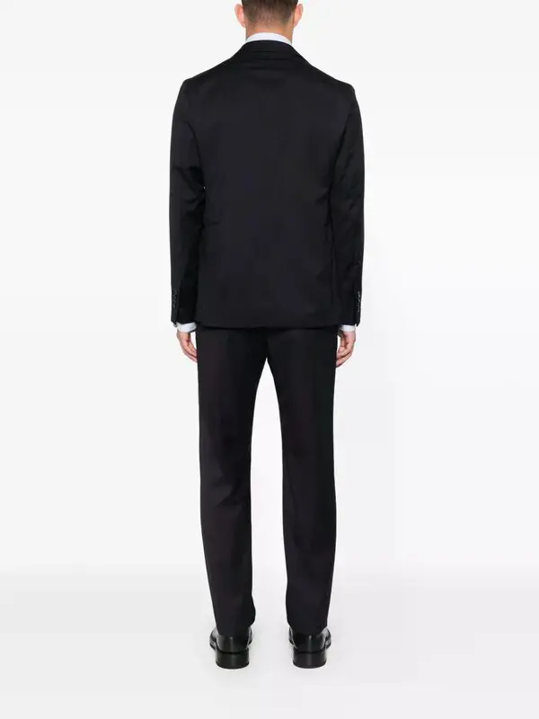 Tagliatore Virign Wool Suit - Blue
