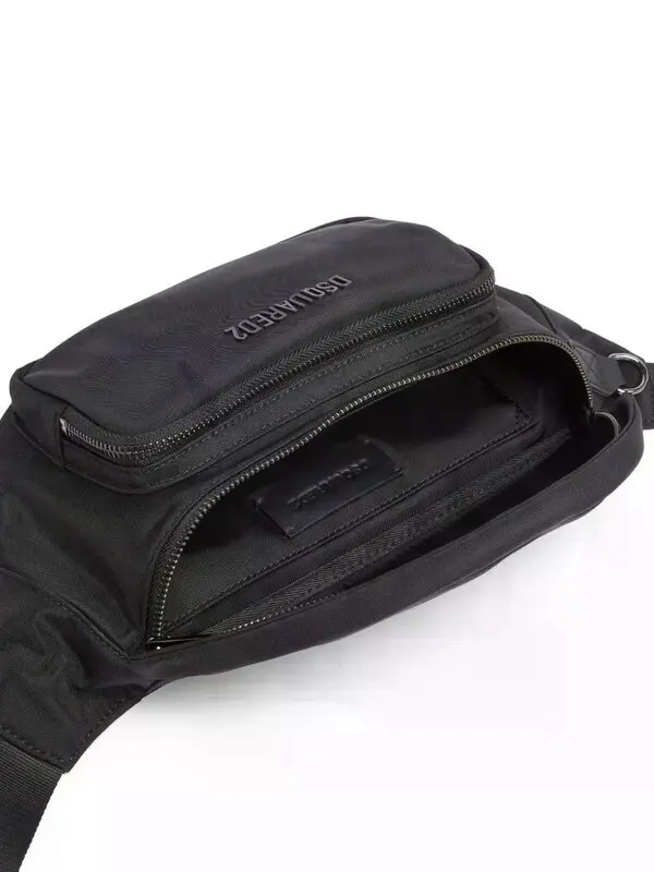 Dsquared2 Logo-embossed Canvas Belt Bag