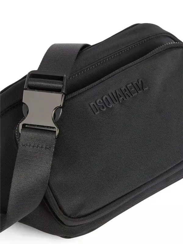 Dsquared2 Logo-embossed Canvas Belt Bag