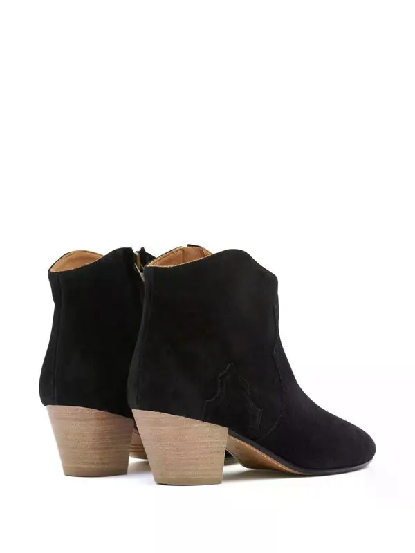 Isabel Marant Étoile Dicker Suede Western Boots