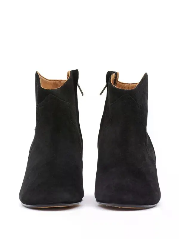 Isabel Marant Étoile Dicker Suede Western Boots