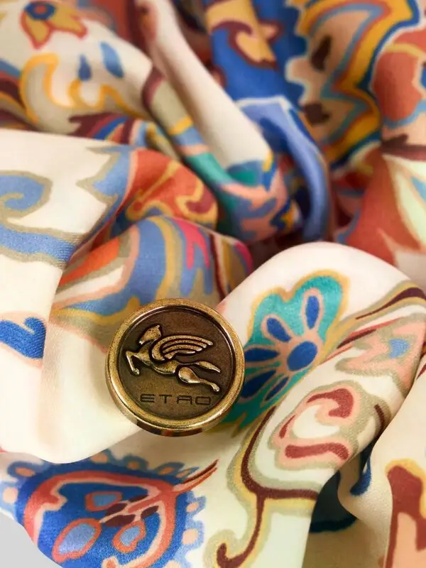 Etro Paisley Print Scrunchie