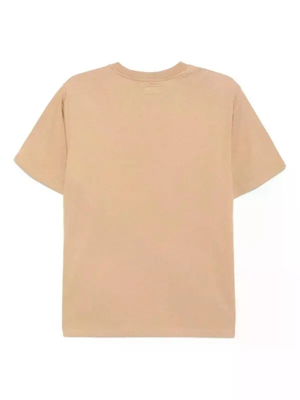 Izzue Logo-patch T-shirt - Neutrals