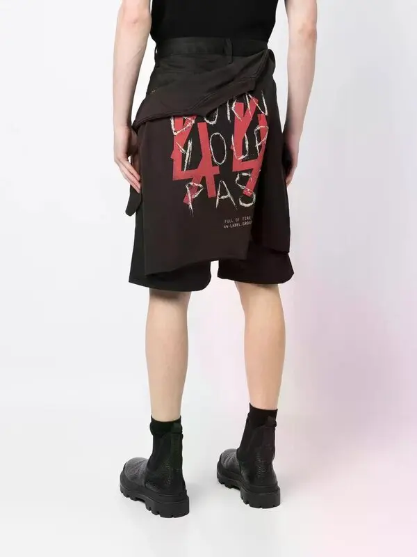 44 LABEL GROUP Five-pocket Cotton Bermuda Shorts