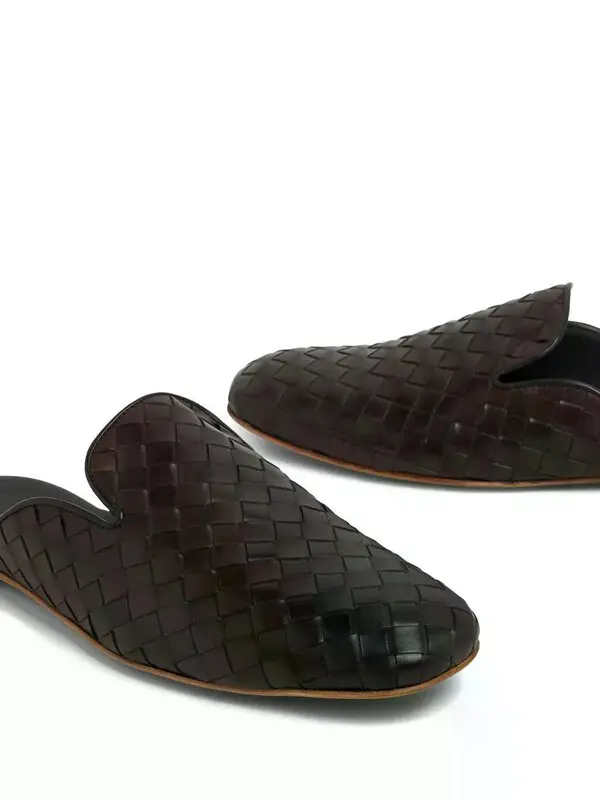 BARRETT Interwoven Leather Loafers