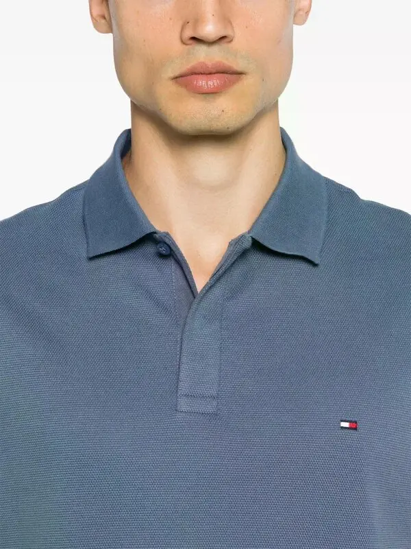 Tommy Hilfiger Logo-embroidered Polo Shirt