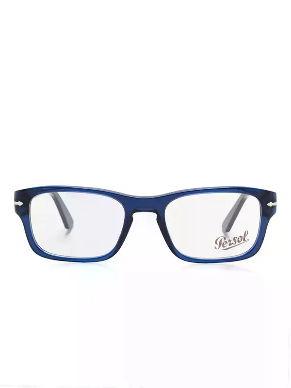 Persol Rectangle-frame Glasses - Blue