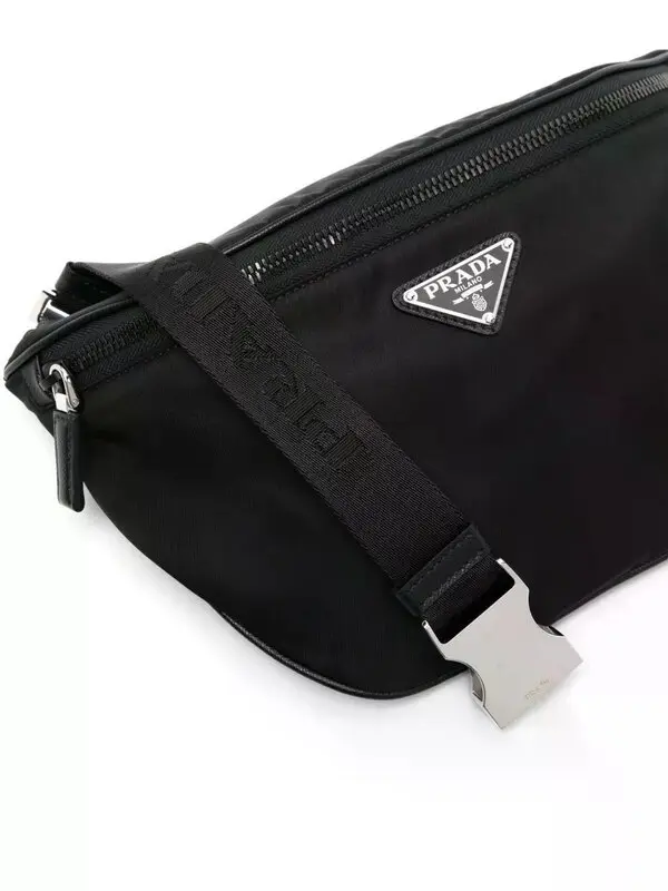 Prada Re-nylon And Saffiano Leather Belt Bag