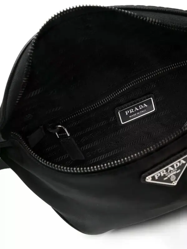 Prada Re-nylon And Saffiano Leather Belt Bag