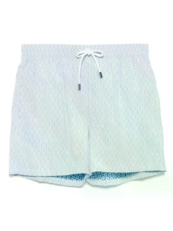 Fedeli Madeira Swim Shorts - Blue