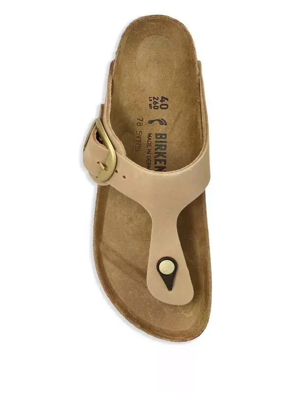 BIRKENSTOCK Gizeh Slides - Neutrals