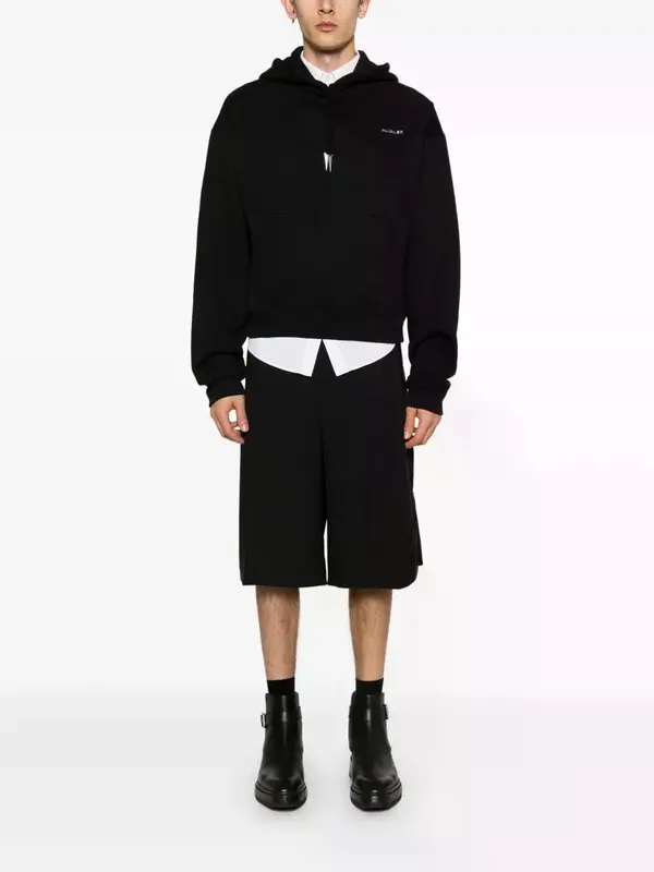 MUGLER Ring-detail Shorts