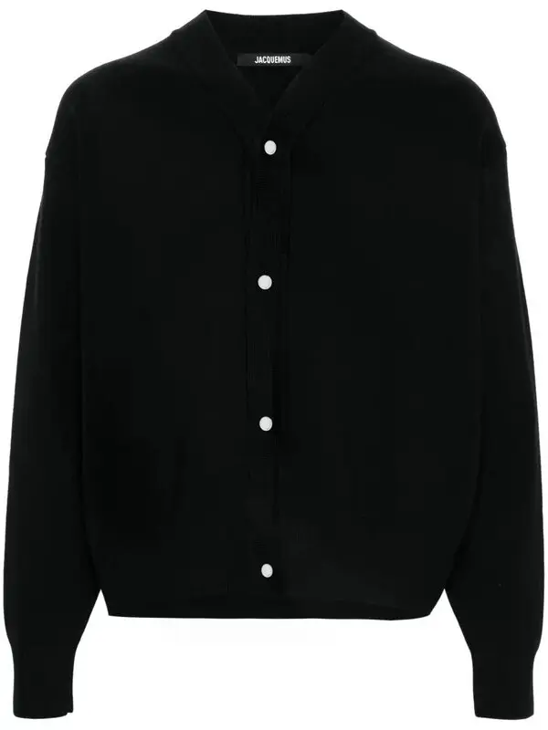 Jacquemus Press-stud Knitted Cardigan