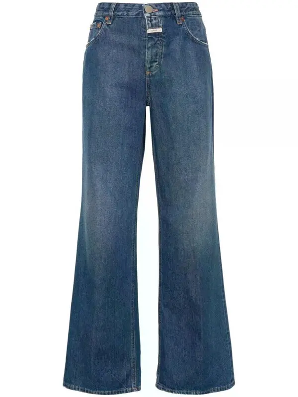 Closed Gillan Low-rise Flared Jeans - Blue