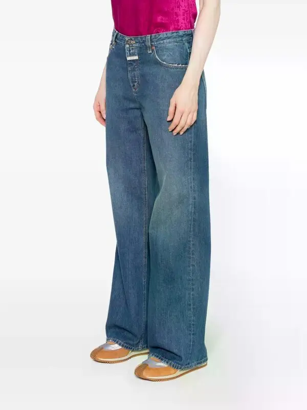 Closed Gillan Low-rise Flared Jeans - Blue