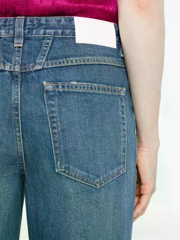 Closed Gillan Low-rise Flared Jeans - Blue