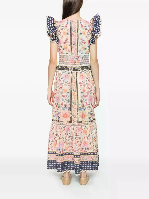 Farm Rio Superbloom Midi Dress