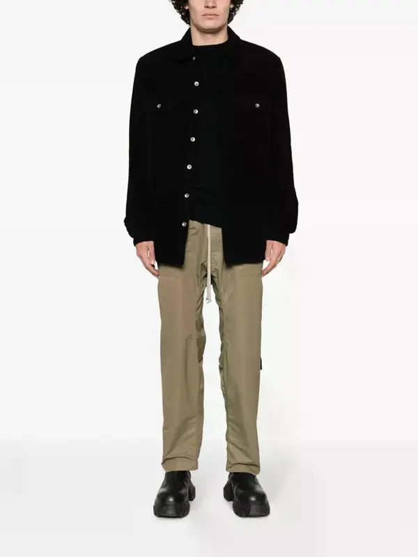 Rick Owens Corduroy Cotton Shirt Jacket