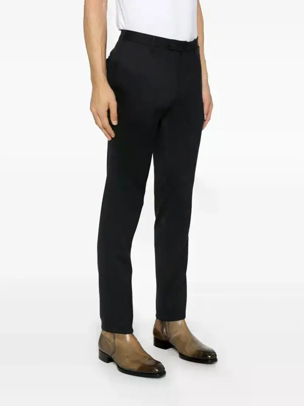 Incotex Tapered Wool-blend Trousers