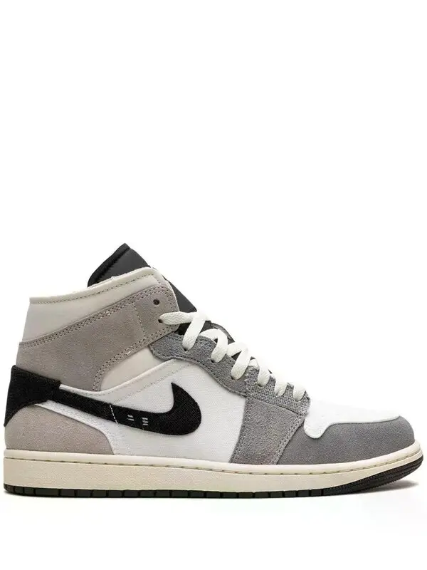 JORDAN Air 1 Mid Se Craft Sneakers - Grey