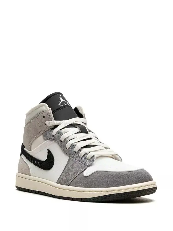 JORDAN Air 1 Mid Se Craft Sneakers - Grey